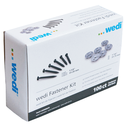 Wedi Fastener Kits – Tile Market of Delaware