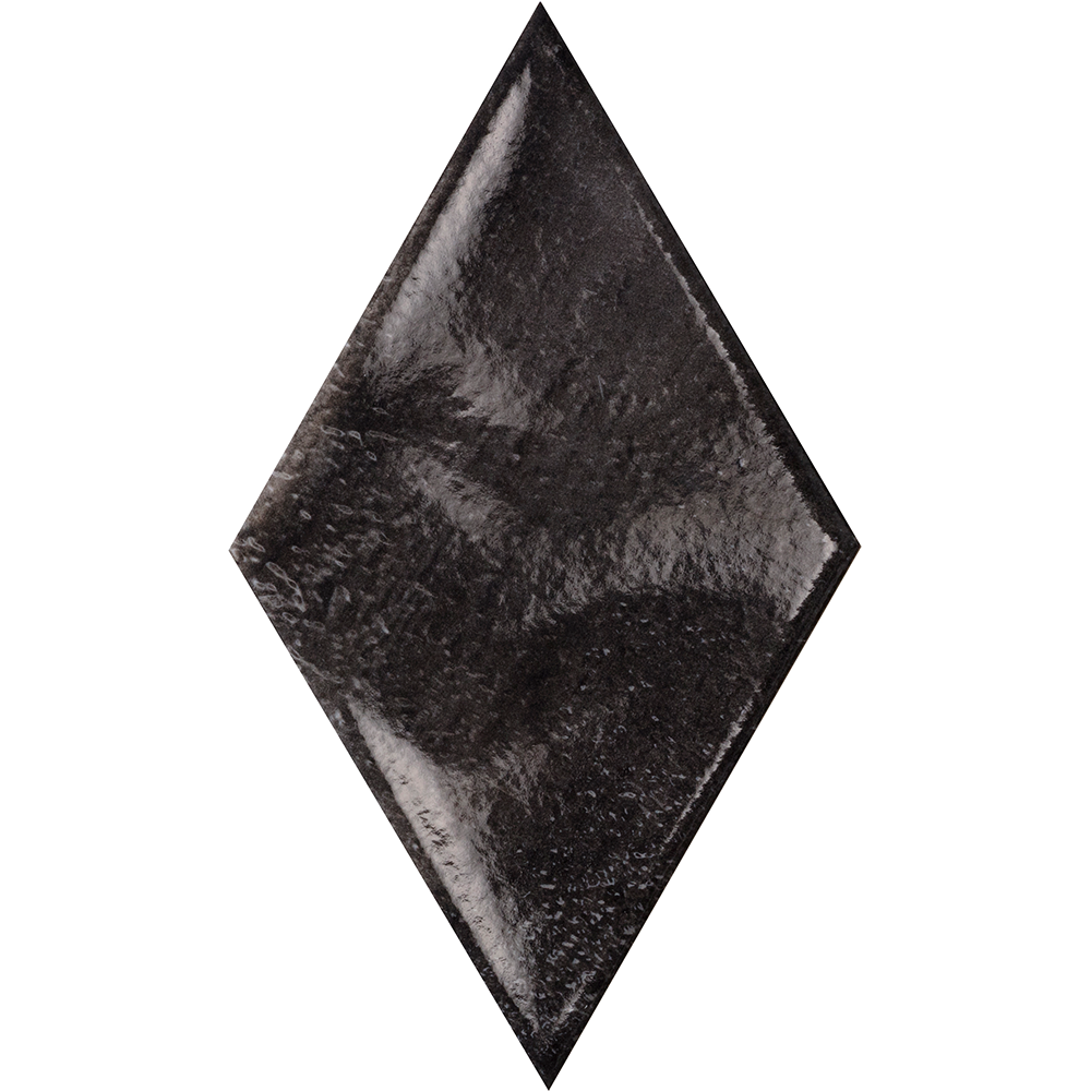 Hudson 5x9 Rhomboid Black Gloss Porcelain Tile – Tile Market of Delaware