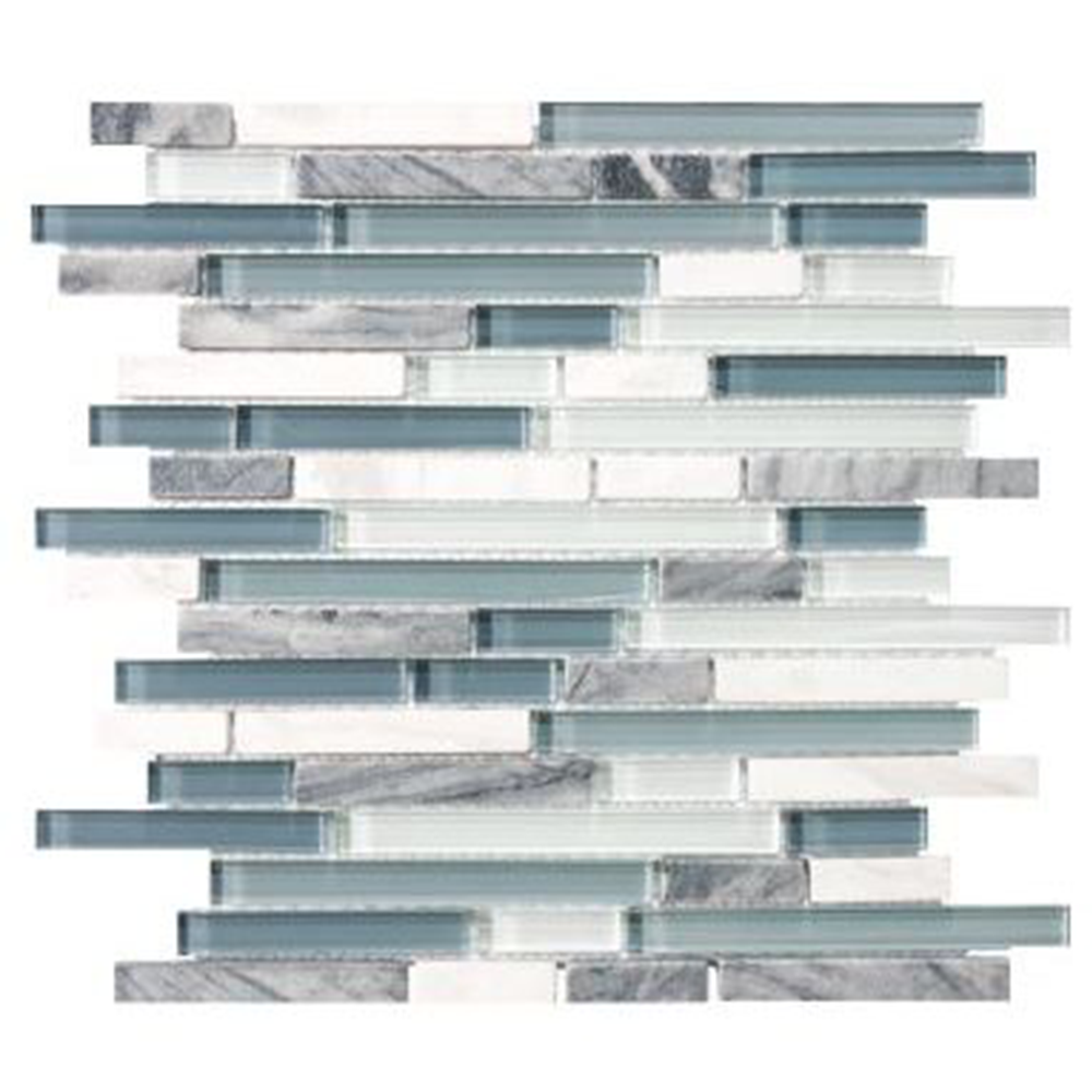 Luxe 1 Mosaics - Linear Waterfall | Tile Market of Delaware