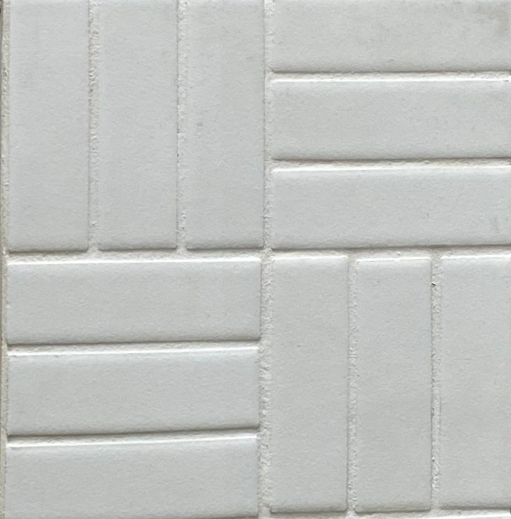 Luxe Lattice 1x3 Arctic White Matte | Tile Market of Delaware
