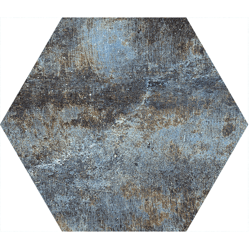 Modern Hex 10x11 Blue | Tile Market of Delaware