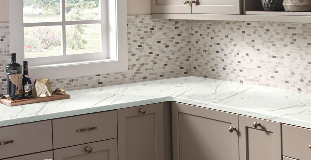 Q Premium Calacatta Laza Quartz Euro Stone Craft Quartz Countertops